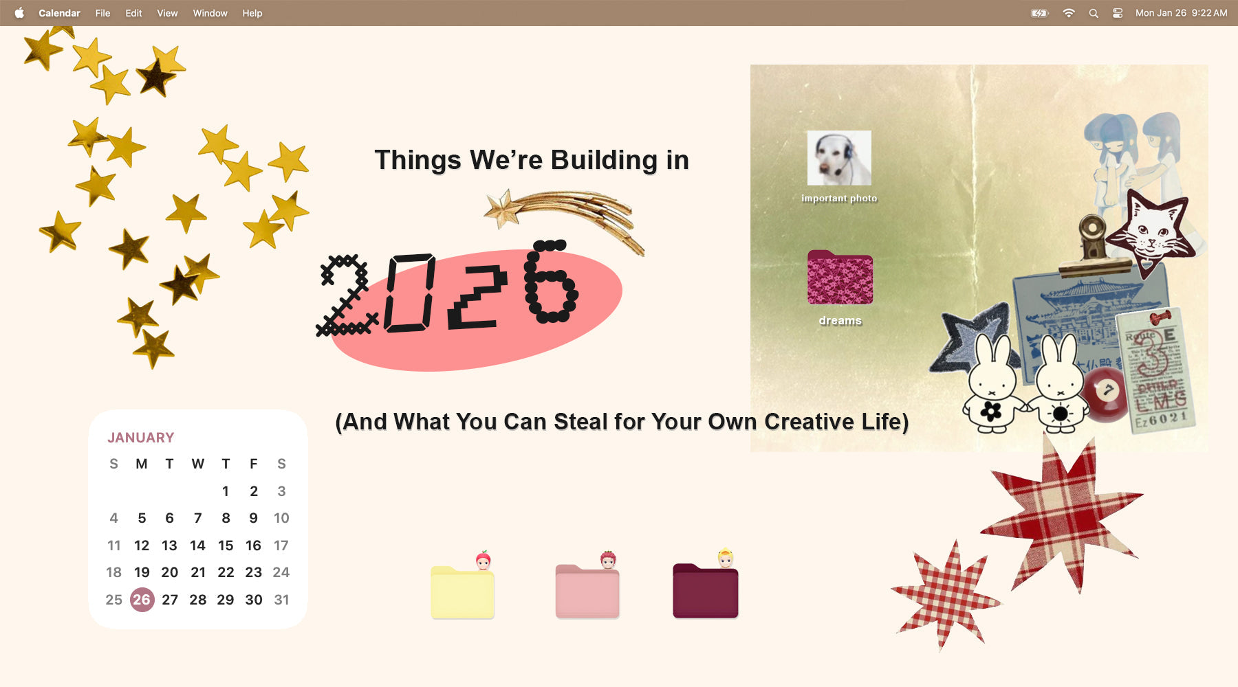 Things We’re Building in 2026 – And What You Can Steal for Your Own ...