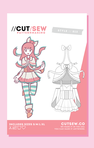 Fairy Amie Cosplay Sewing Pattern // CUT/SEW – CUT/SEW Patternmaking